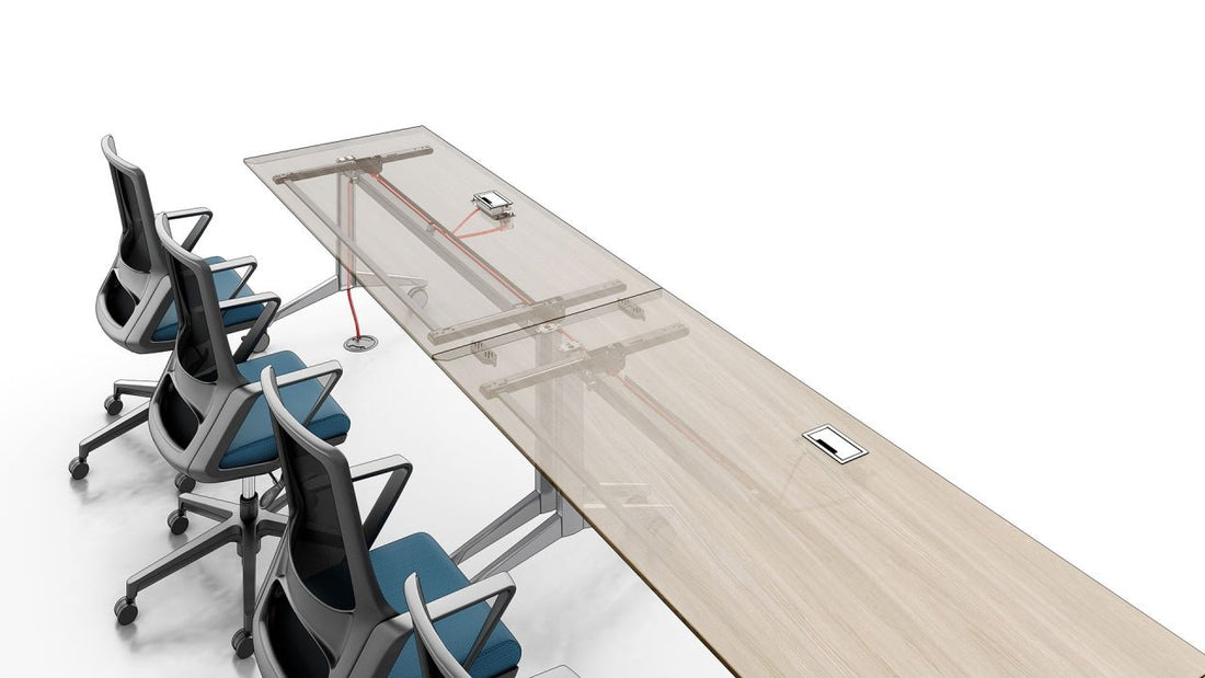 Zori Flip Tables by Enwork - Innovative Design for Modern Spaces ...